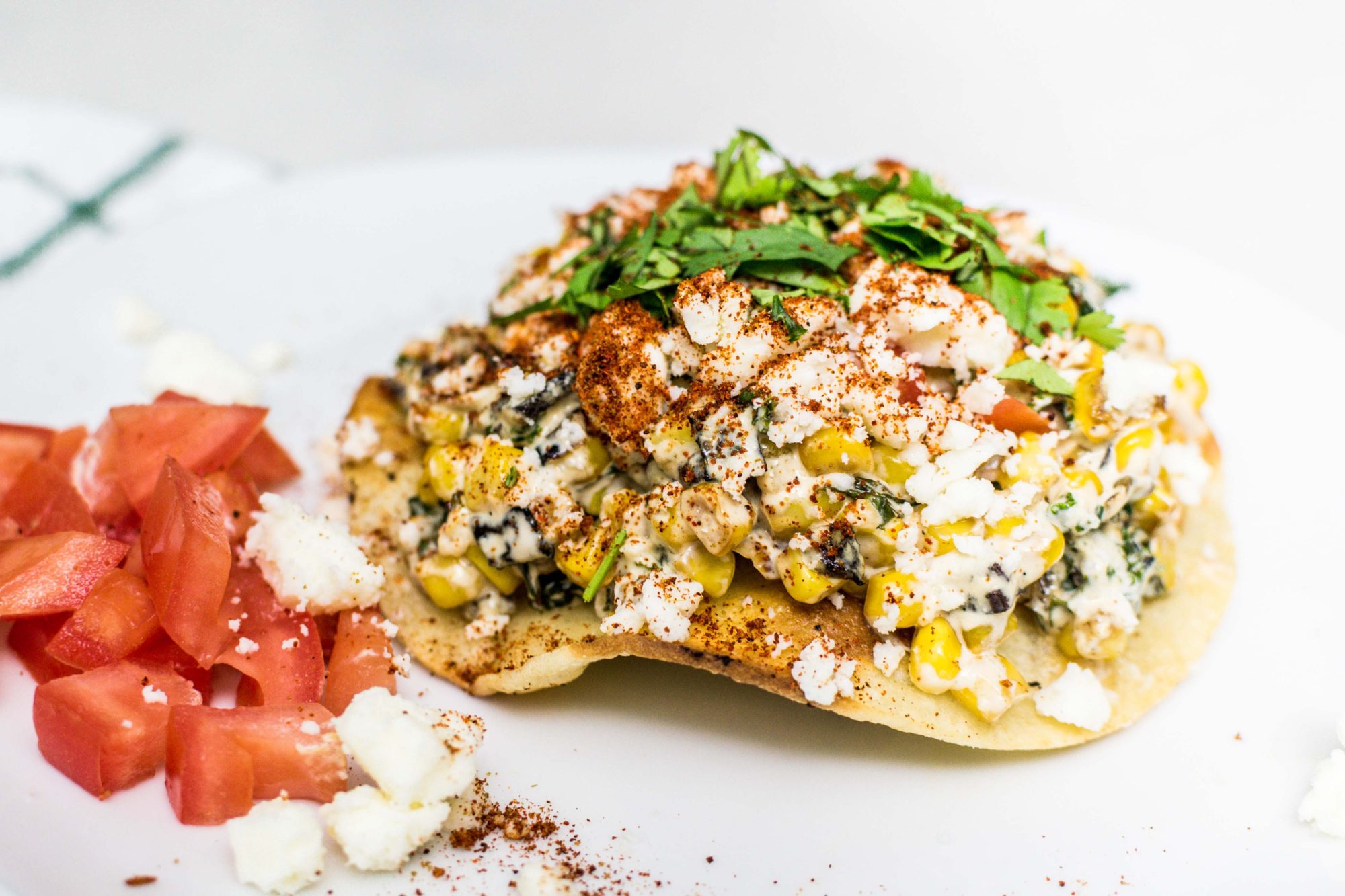 Mexican Street Corn Tostadas with Bacon and Kale Recipe – Building Our Rez
